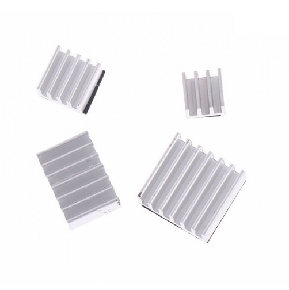 Raspberry Pi 4 Aluminium Heat Sink 4 Set
